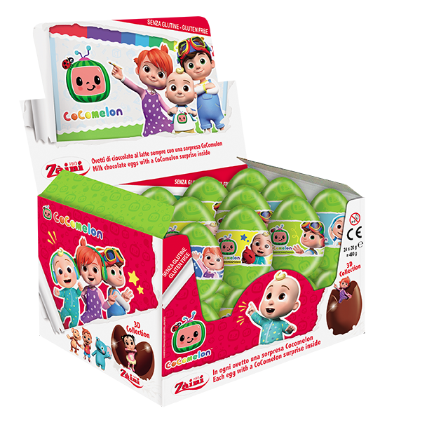 Coco Melon Chocolate Surprise Eggs – Rainbow Sweets Ltd