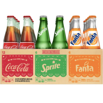 Mexican Coca-Cola/Sprite/Fanta Orange 355ml-Mixed Case (Pallet/Collect ...